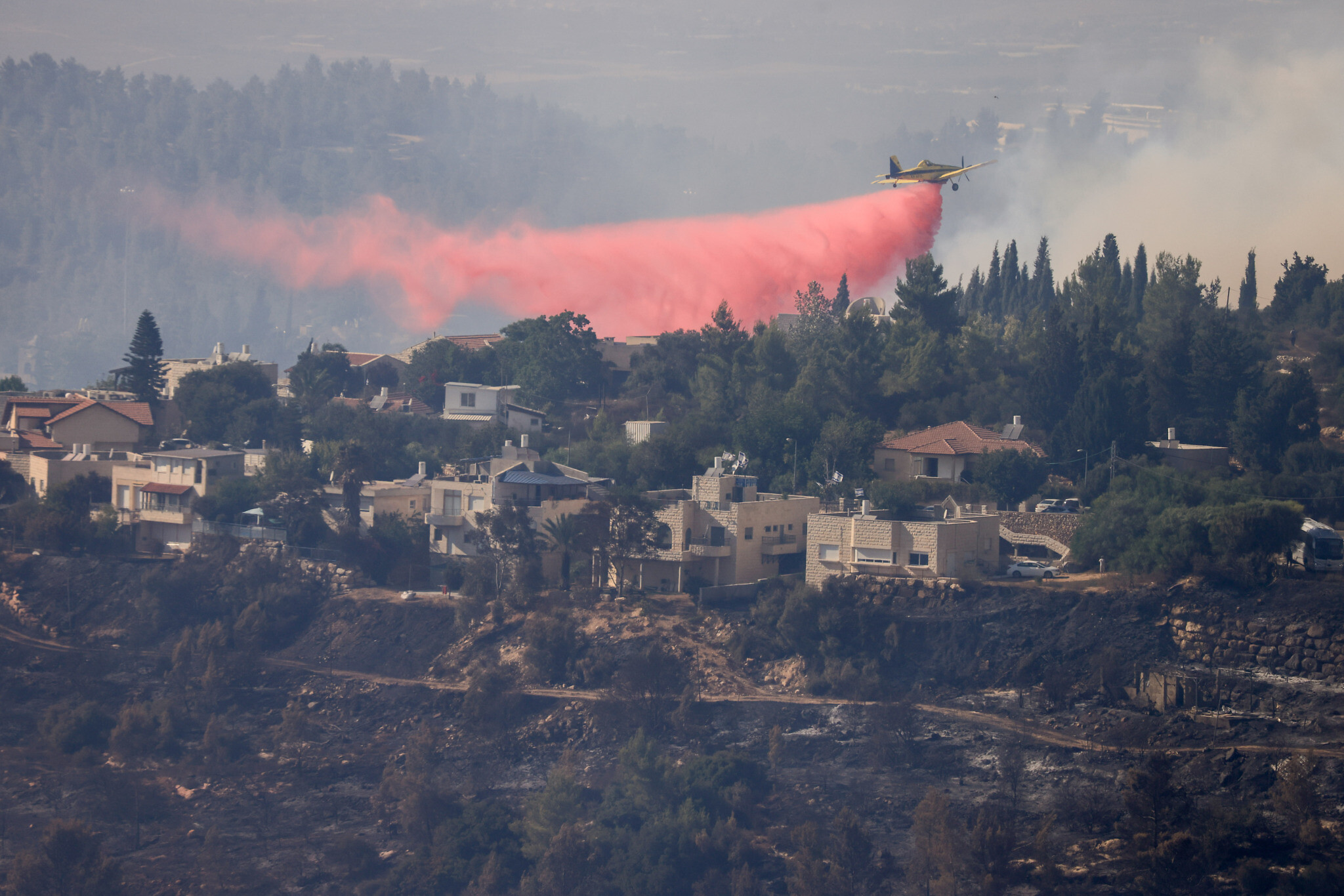 Fire chief: Massive blaze near Jerusalem hopefully contained but may ...