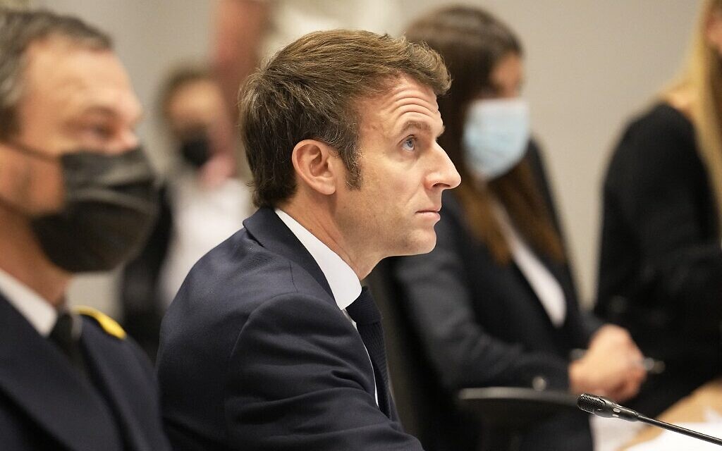 Macron 'extremely worried' by Ukraine nuclear security risks | The ...