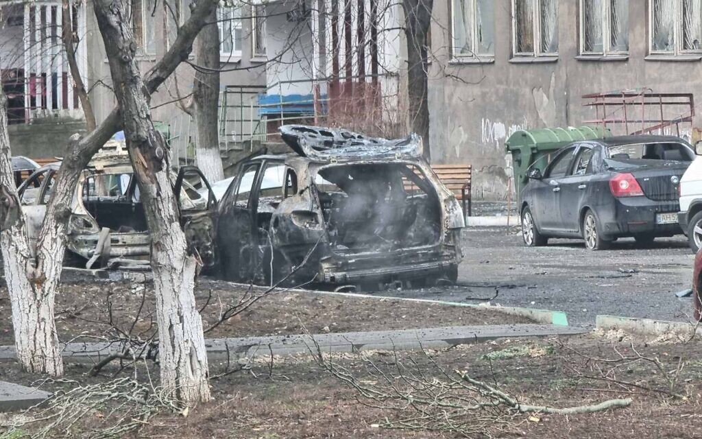 Mass explosion reported at Mariupol housing complex | The Times of Israel