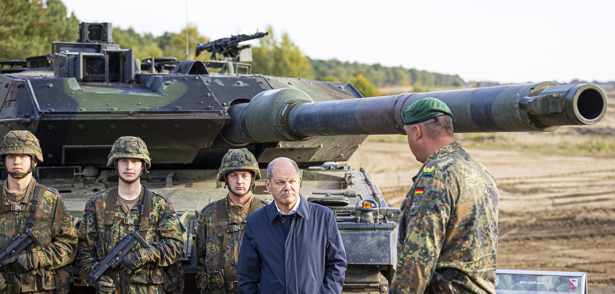 Germany To Provide Ukraine With Advanced Battle Tanks In Landmark Move
