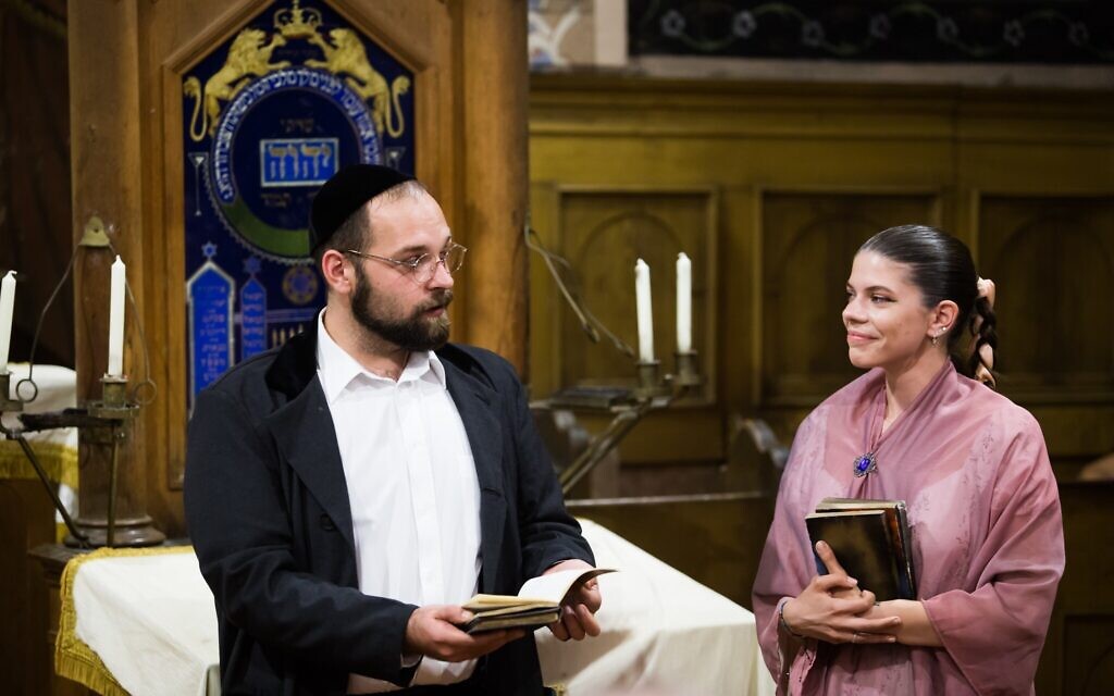In a Romanian synagogue, a play has ghosts 'eavesdrop' on a town's ...