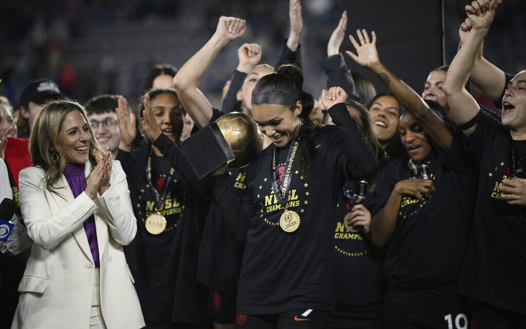 US Women’s Soccer League head Jessica Berman draws on her Judaism to ...