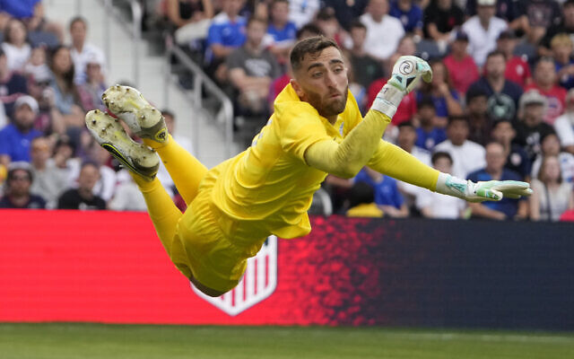 A chance discovery connects US soccer star Matt Turner to his Jewish ...