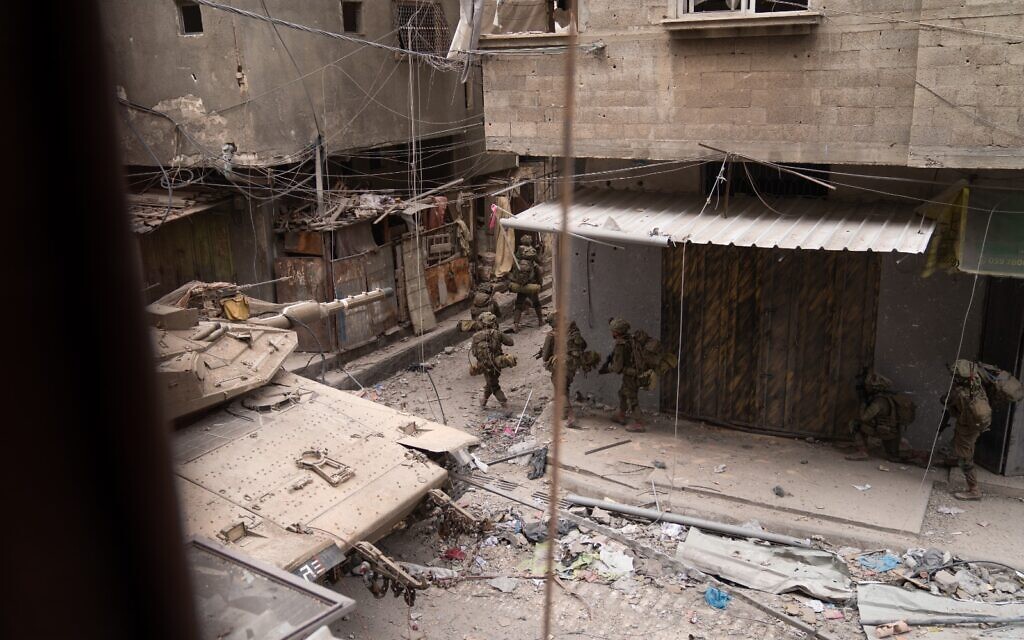 IDF releases footage of Egoz unit operating in Gaza City's Shati camp ...