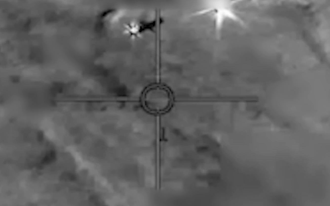 IDF releases footage of Houthi missiles being downed over Red Sea | The ...