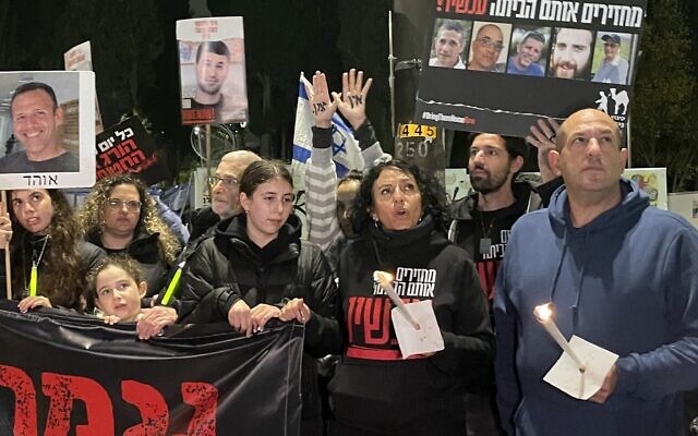 Families of Gaza hostages march on the Knesset, demand return to ...