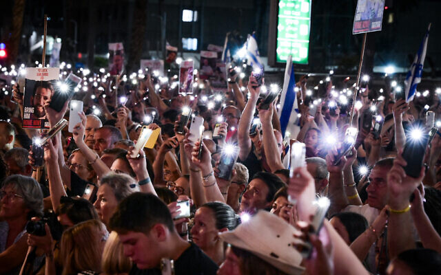 'Unending day': Hostage families, anti-government groups to hold weekly ...