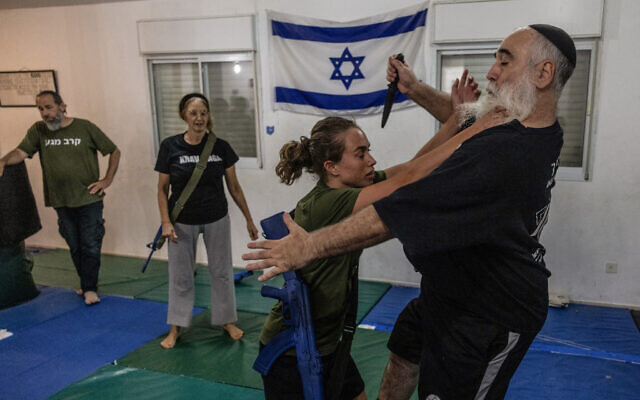 Shaken by the Oct. 7 massacre, some Israelis turn to Krav Maga to learn ...